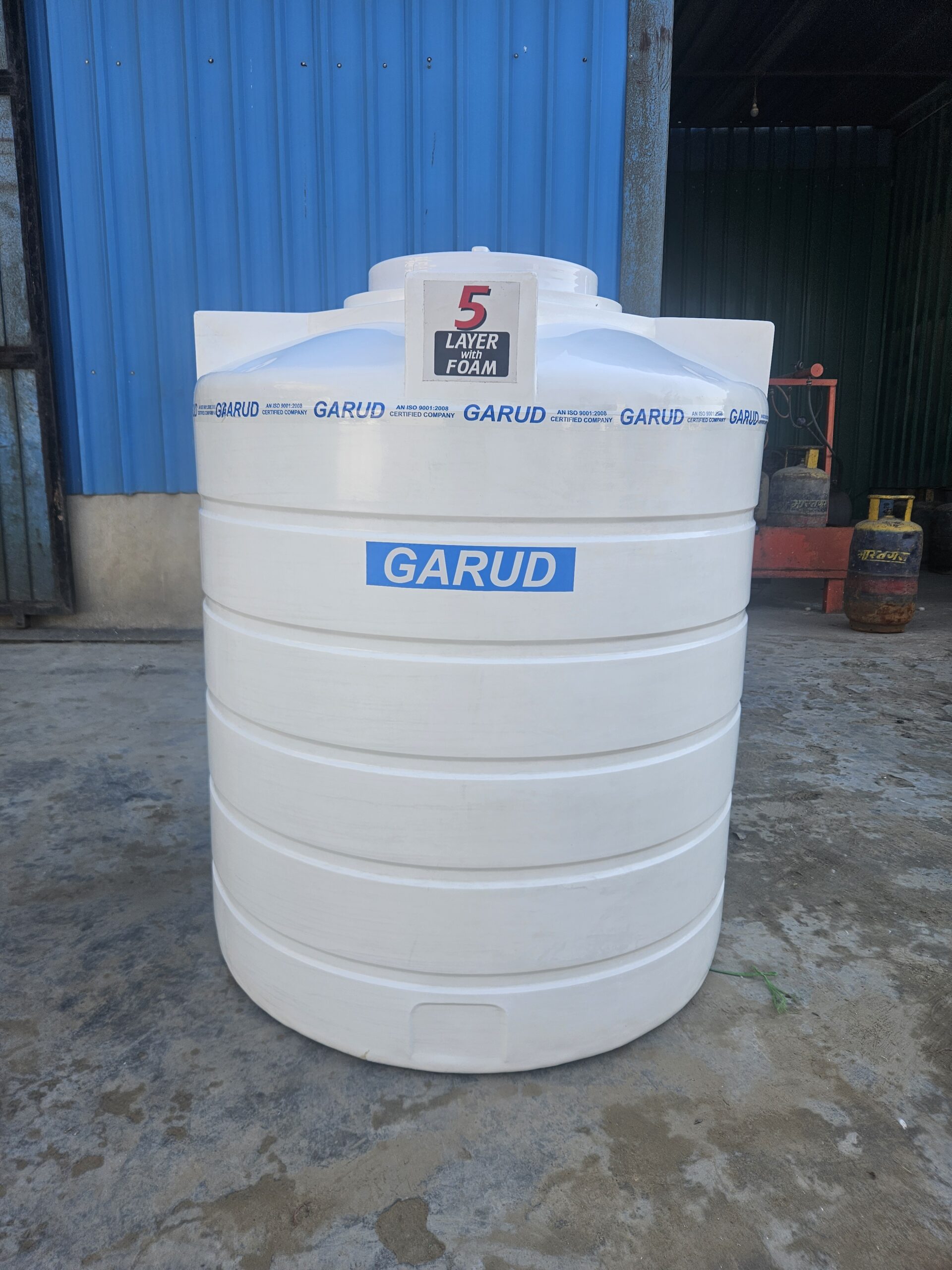 5-Layer ROTO MOULD With FOAM 500 Ltr Water Tank – Graud aqua solutions